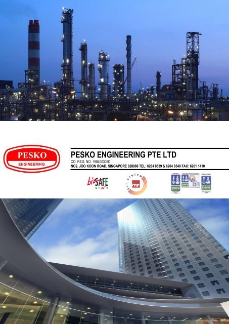 PESKO Company Profile - PESKO Engineering Pte Ltd Singapore