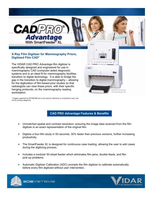 CAD PRO Advantage - Vidar Systems