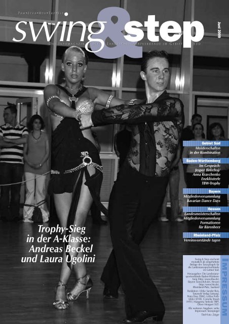 Trophy-Sieg in der A-Klasse: Andreas Beckel und Laura Ugolini - DTV