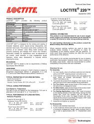 material safety data sheet loctite 495 - ChemCenters