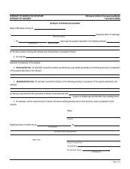 Minnesota Uniform Conveyancing Blanks Form 40.5.1