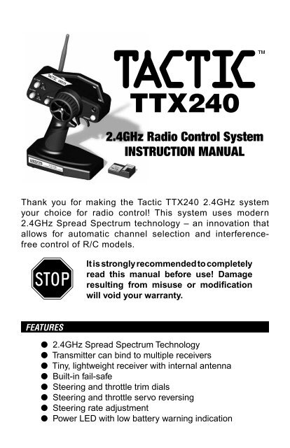 Tactic TTX240 - Robot MarketPlace