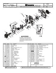 Zama carburetor reference chart - Barrett Small Engine
