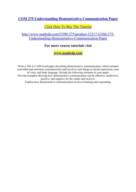 COM 275 Understanding Demonstrative Communication Paper.pdf