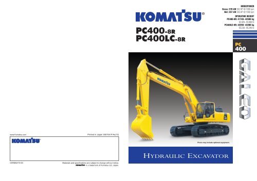 PC400-8R PC400LC-8R - Komatsu