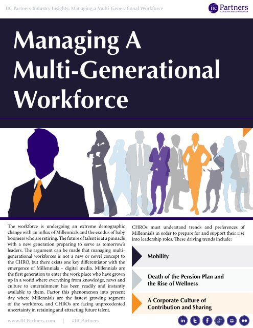 Managing A Multi-Generational Workforce