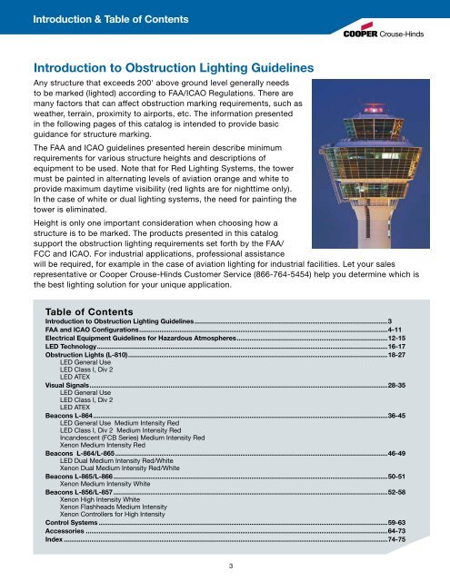 Crouse Hinds Led Obstruction Lights | Shelly Lighting