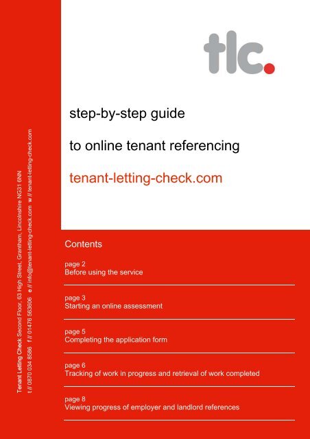 step-by-step guide to online tenant referencing tenant-letting-check ...