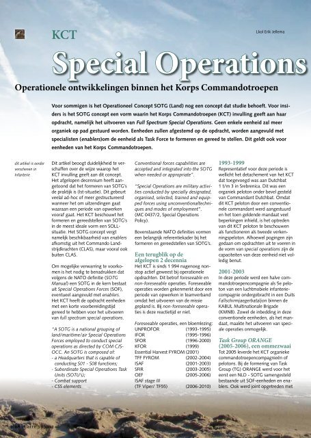 Special Operations
