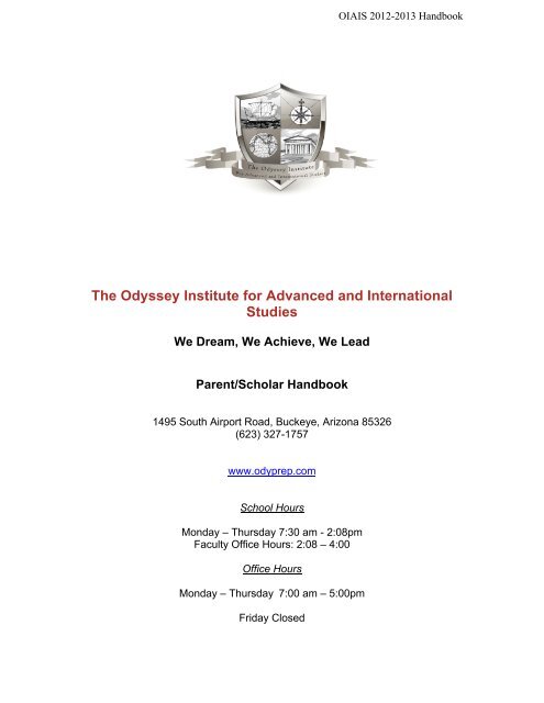 The Odyssey Institute for Advanced and International Studies