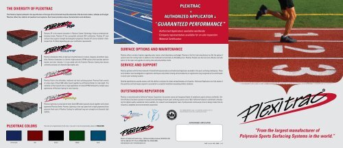 NEW Plexitrac Brochure - Plexipave.com