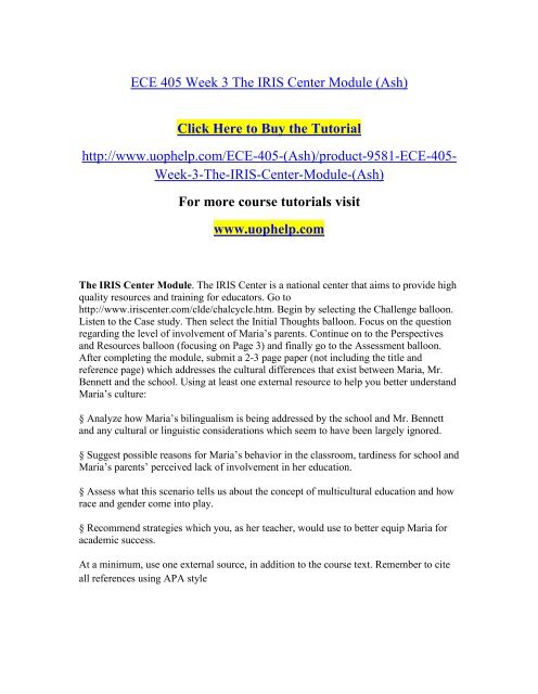 ECE 405 Week 3 The IRIS Center Module.pdf