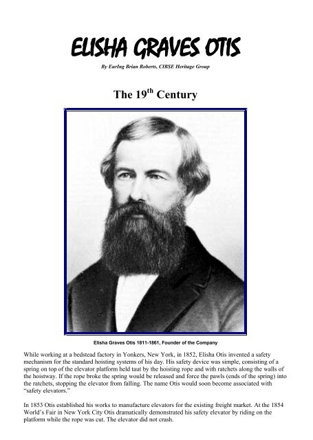 Elisha Otis Freight Elevator Five Fascinating Elevators In New York