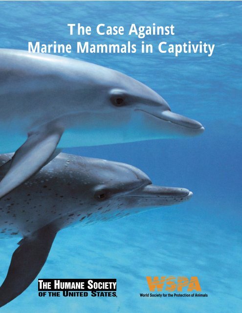 The Case Against Marine Mammals in Captivity