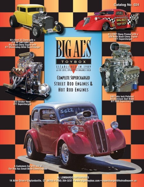 Complete Supercharged Street Rod Engines & Hot Rod Engines