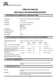 TEKNISKT DATABLAD - Sandtec AS