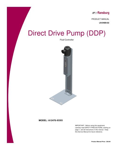Direct Drive Pump (DDP)