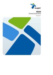 NOTIFICATION OF SERVICE WORK (NOSW) - Ausgrid