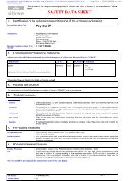 Safety Datasheet - Intro / Akzo Nobel Powder Coatings se představuje