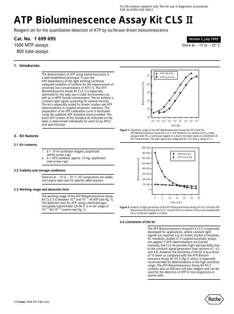 ATP Bioluminescence Assay Kit CLS II