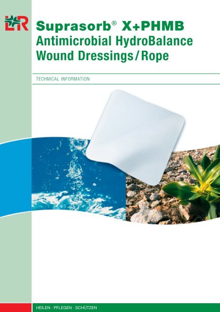 Suprasorb® X+PHMB Antimicrobial ... - Lohmann & Rauscher