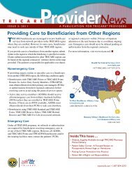 TRICARE Prime and TRICARE Prime Remote Handbook