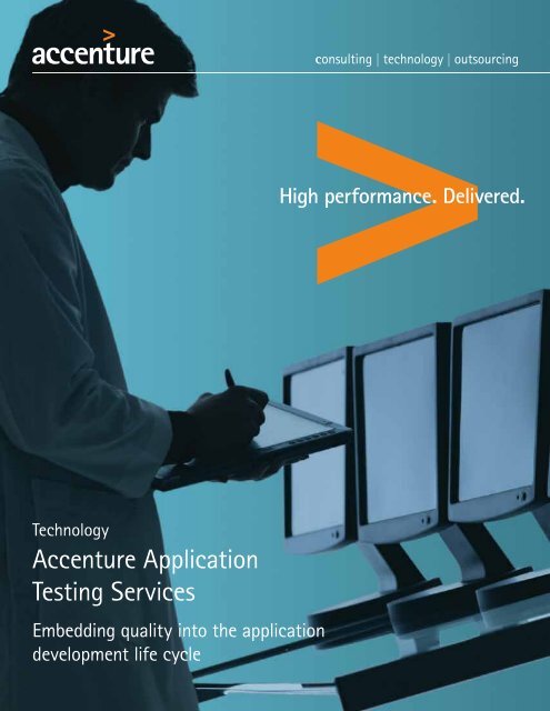 Accenture Application Testing Services