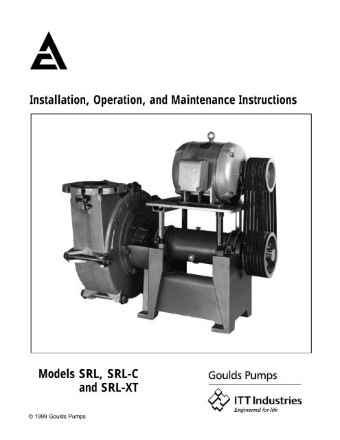 SRL IOM - Goulds Pumps