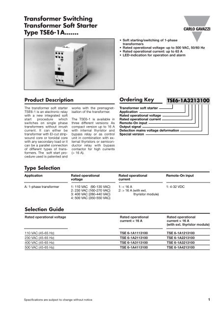 stripwound transformers procedure premagnetisation external semiconductor