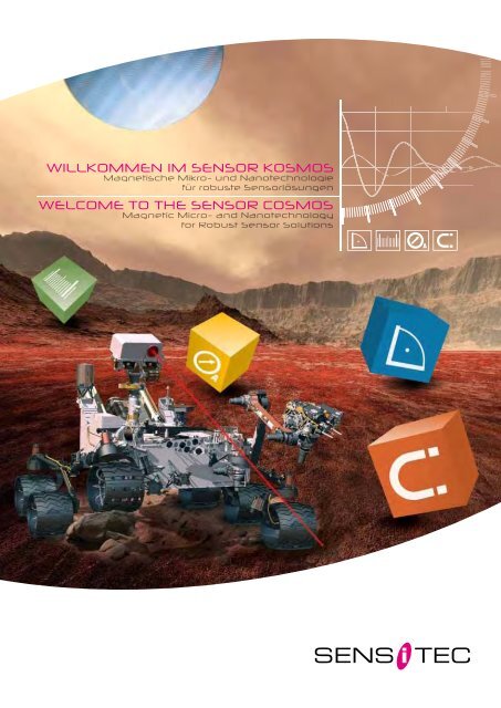 WILLKOMMEN IM SENSOR KOSMOS WELCOME TO THE SENSOR COSMOS