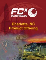 Columbus Line Card - FCX Performance