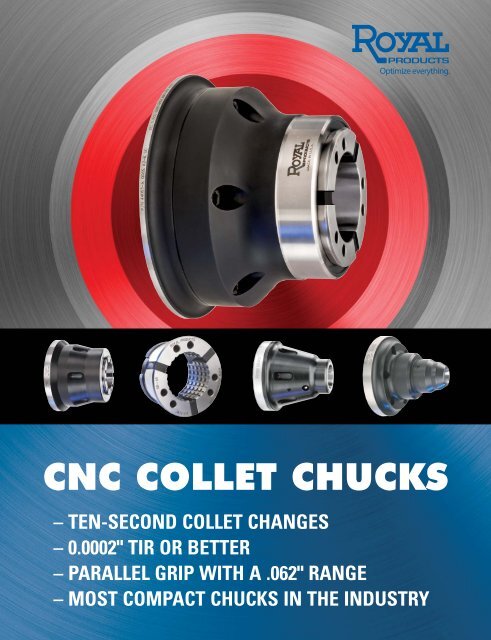 CNC COLLET CHUCKS - Royal Products