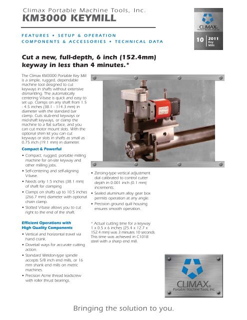 KM3000 KEYMILL