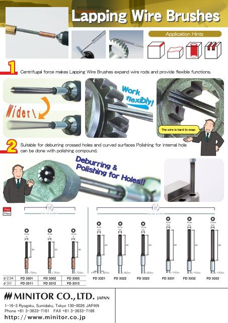 Lapping Wire Brushes