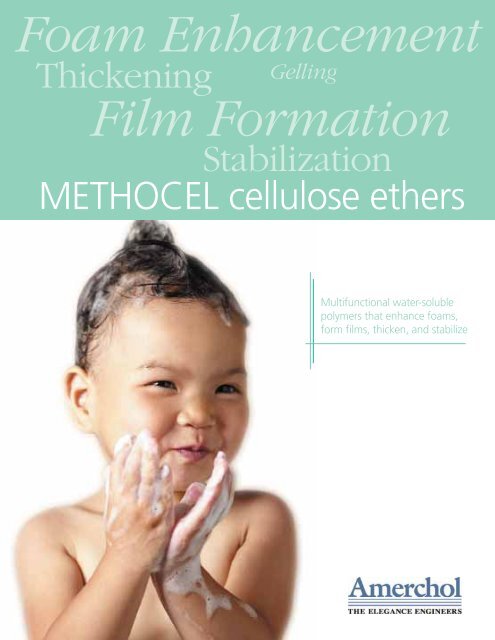 METHOCEL cellulose ethers - The Dow Chemical Company