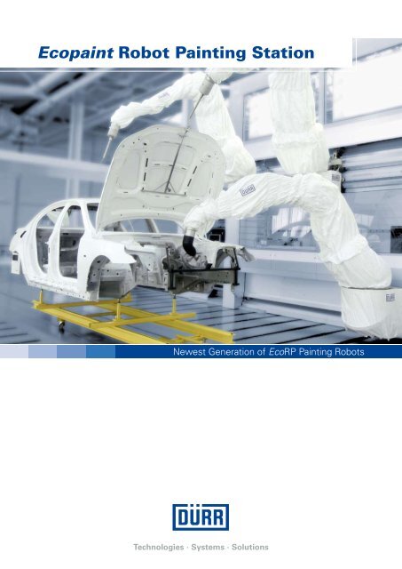 Ecopaint Robot Painting Station - Dürr