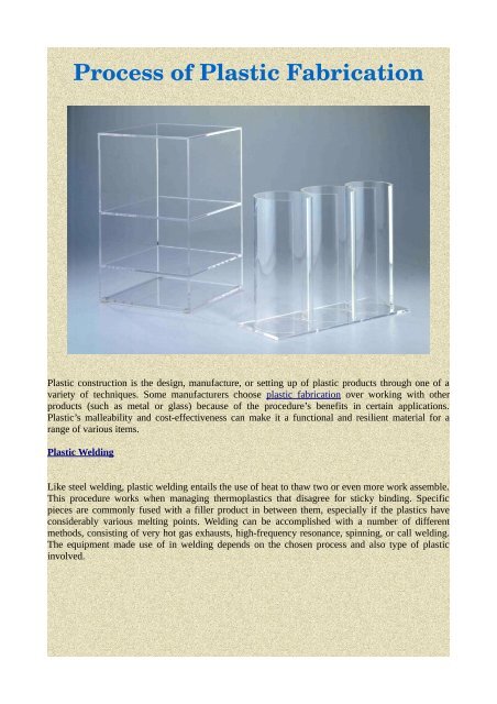 Process of Plastic Fabrication.pdf