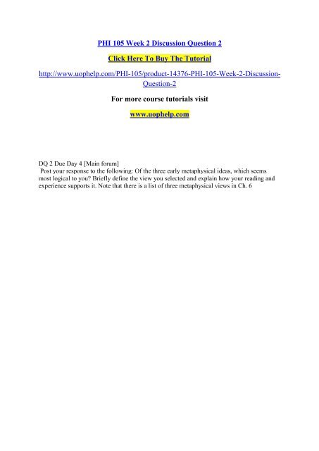 PHI 105 Week 2 Discussion Question 2.pdf