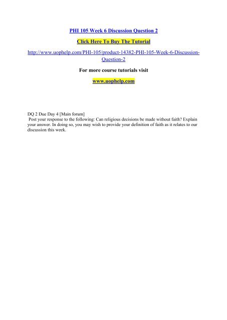 PHI 105 Week 6 Discussion Question 2.pdf