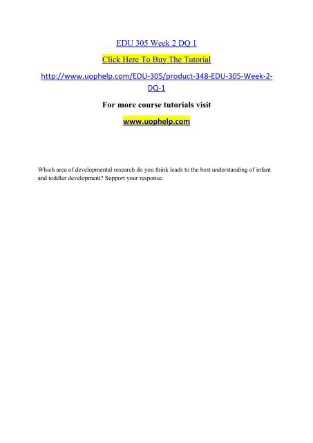 EDU 305 Week 2 DQ 1.pdf