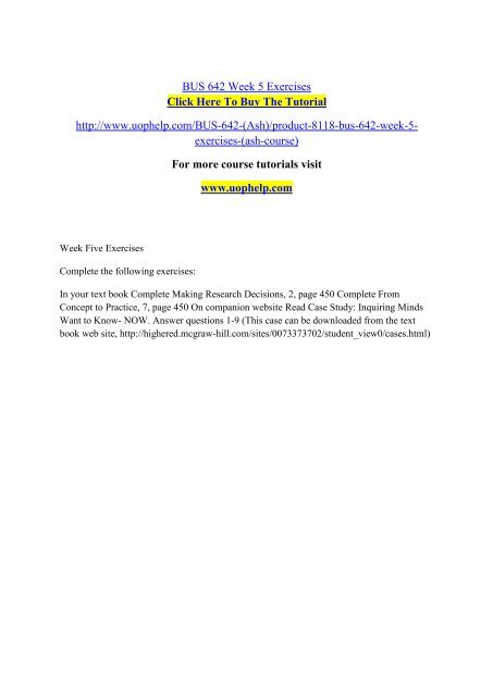 BUS 642 Week 5 Exercises.pdf