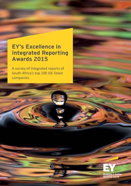 EY’s Excellence in Integrated Reporting Awards 2015