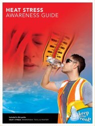 Humidex Heat Stress Response Plan Chart Revised