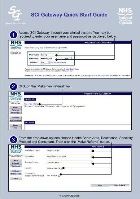 SCI Gateway Quick Start Guide