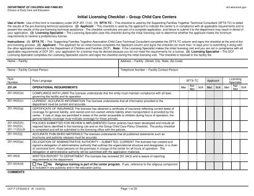 Initial Licensing Checklist Group Child Care Centers initial-licensing-checklist-group-child-care-centers
