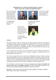 safe loading and cargo securing checklist - iru - UNECE