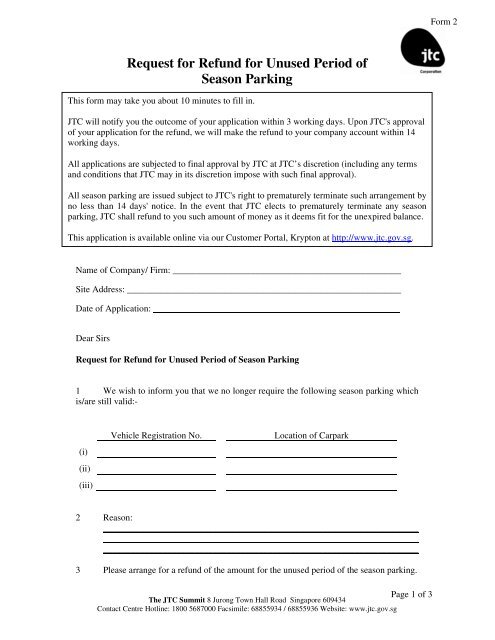 Season Parking