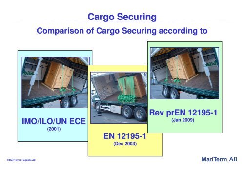 Cargo Securing