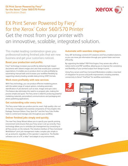 Fiery Driver pour Mac OS