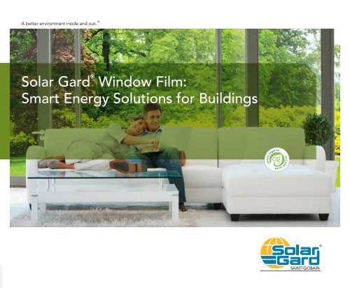 Solar Gard Window Film Smart Energy Solutions for Buildings